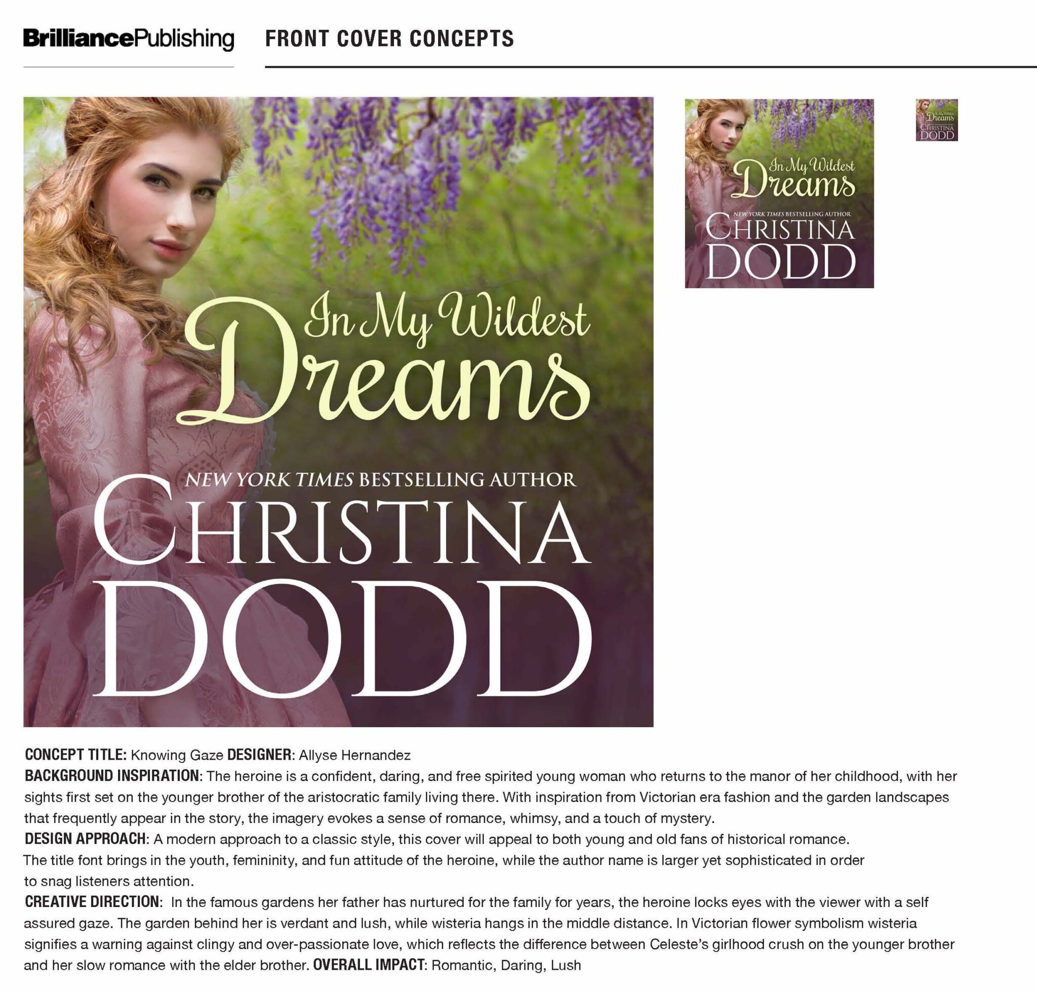 Cover Art and How it is Created - Christina Dodd