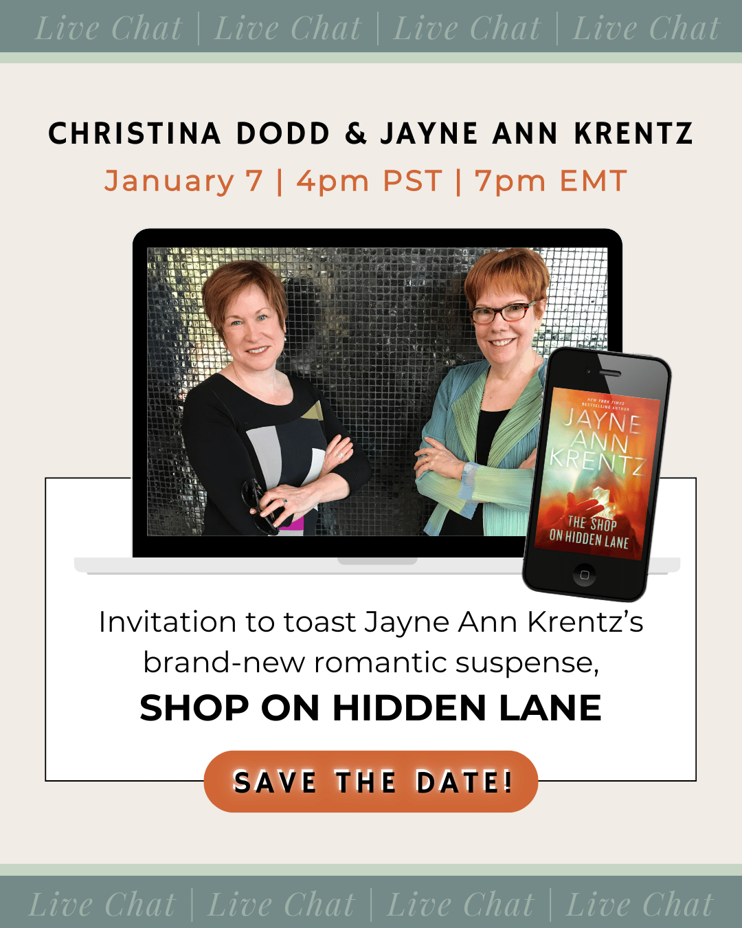 Let's zoom-toast Jayne Ann Krentz's newest romantic suspense ...